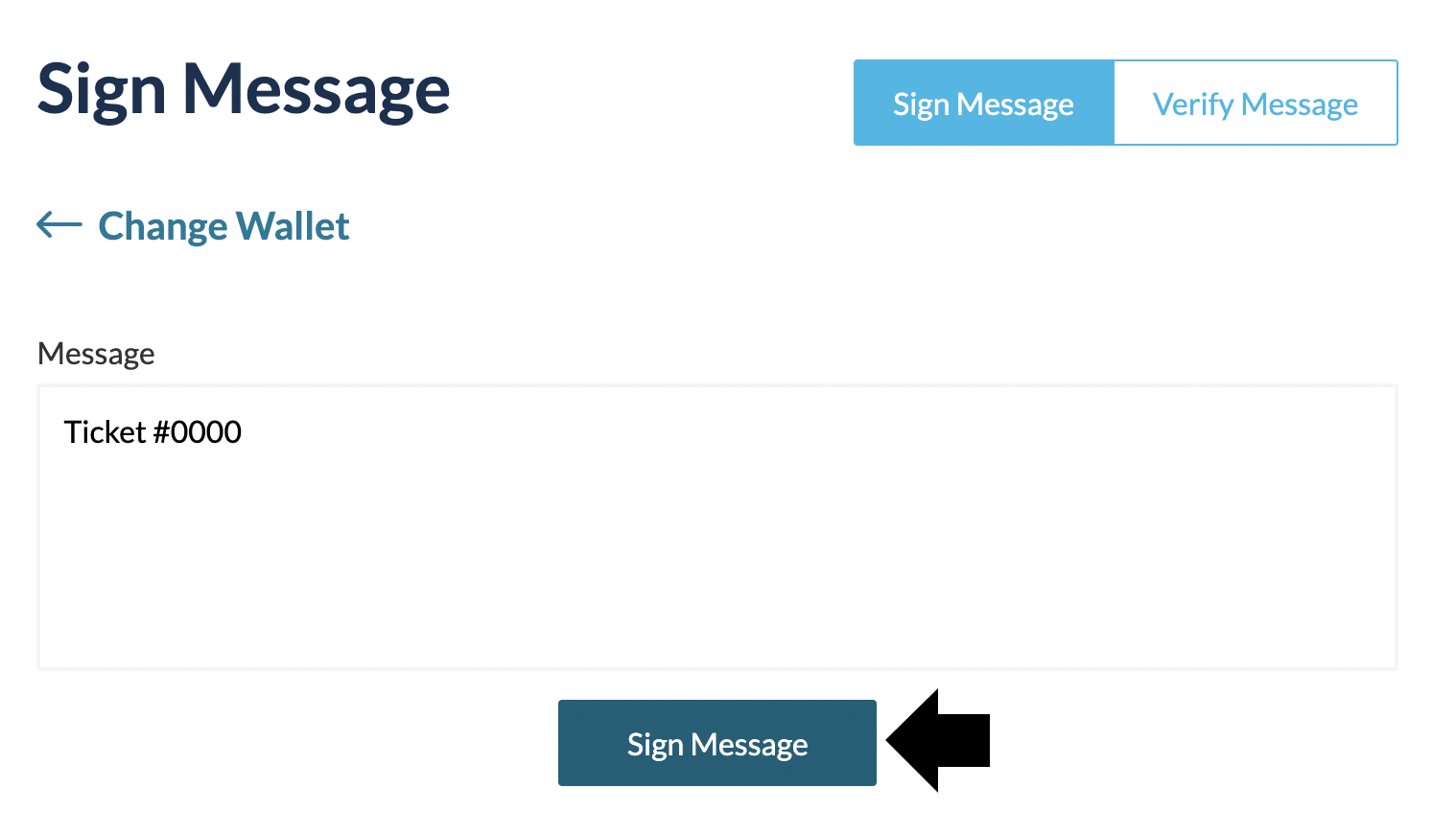 Verifying an Account with MetaMask – Gala